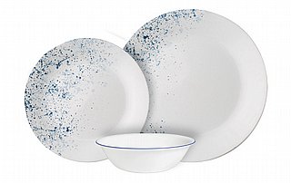 סט קורנינג 18 חלקים CORELLE® - Indigo Speckle