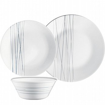 Corelle | סט צלחות קורל - קורנינג | חנות כלי בית, קורנינג ודקורציה