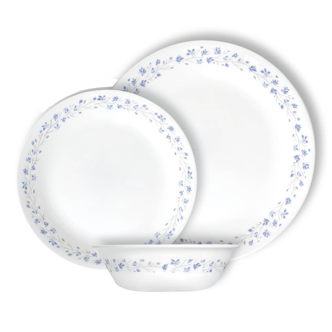 פשוט לבית | סט 84 חלקים Lilac Blush CORELLE כולל סכום | קורנינג | סט ...