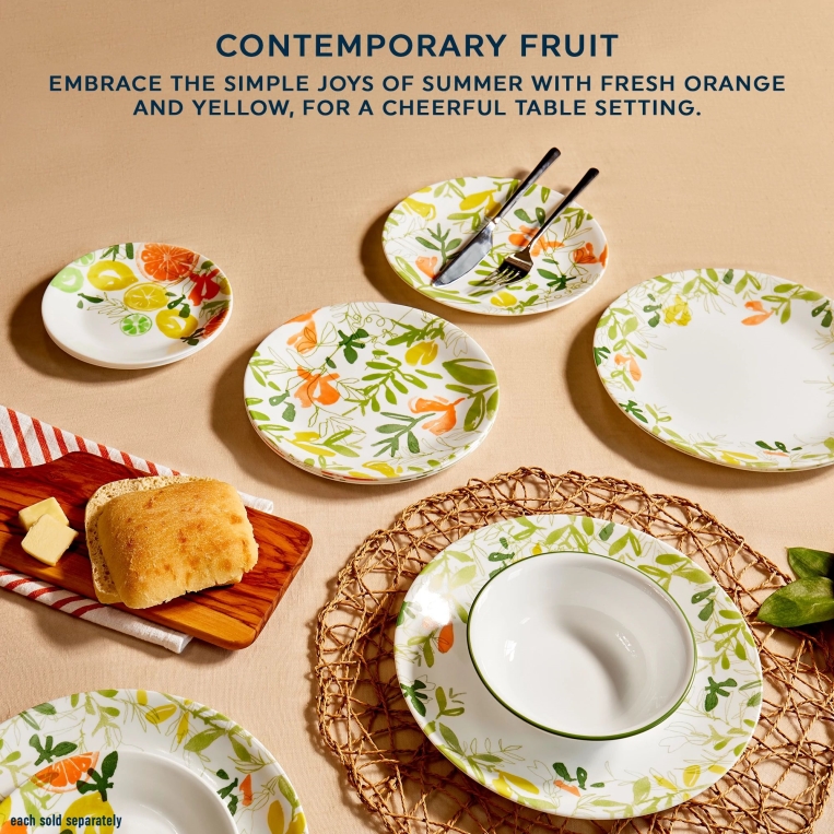 צלחת קורנינג Corelle – Contemporary Fruit | פשוט לבית