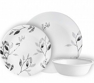 צלחת קורנינג Corelle – Botanical Stripes | פשוט לבית