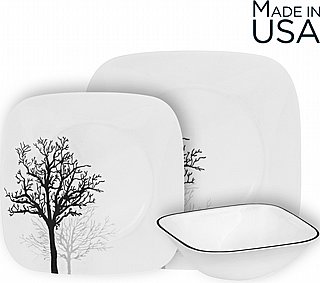 צלחת קורנינג Corelle – Timber Shadows | פשוט לבית