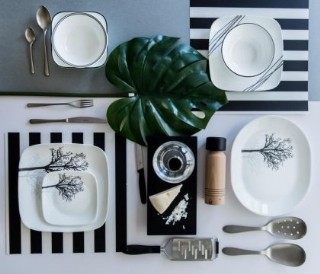 צלחת קורנינג Corelle – Timber Shadows | פשוט לבית