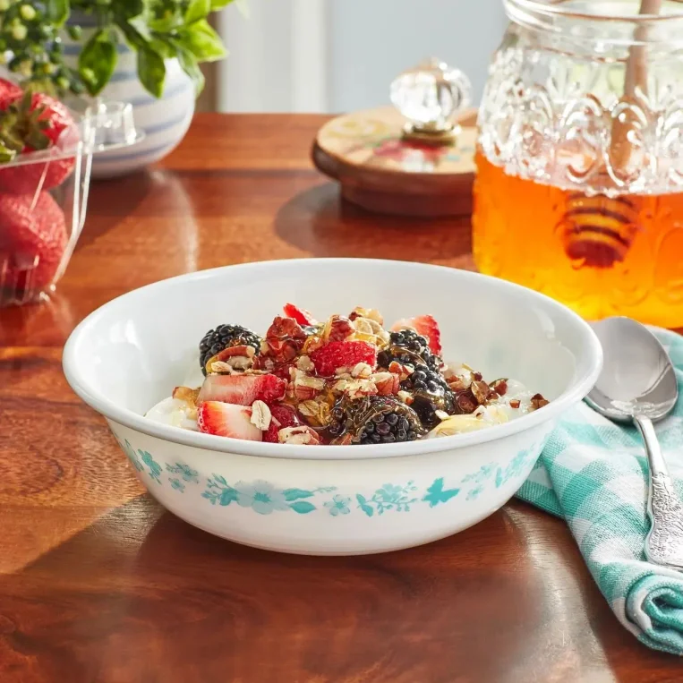 צלחת קורנינג Corelle – Botanical Stripes | פשוט לבית
