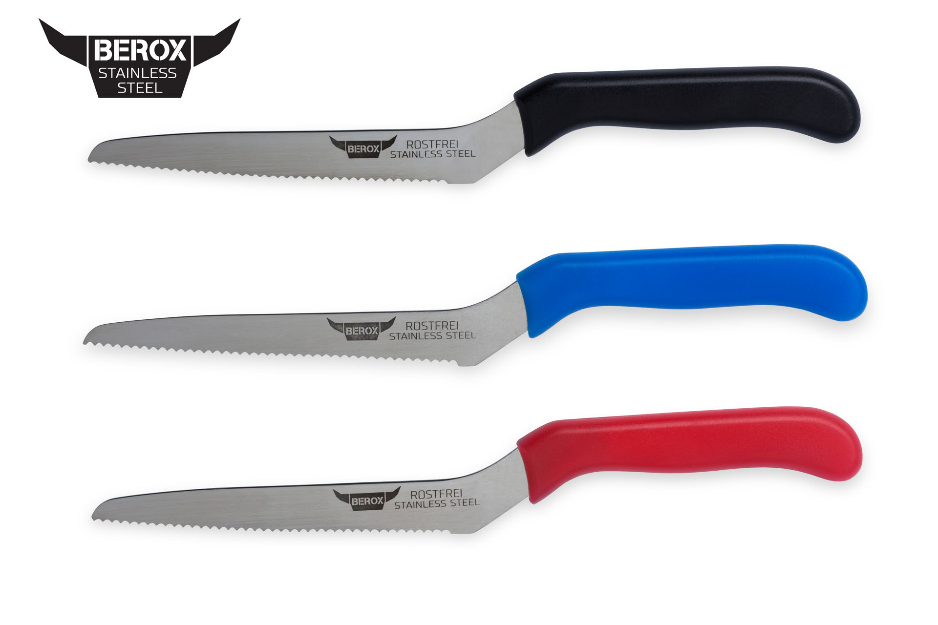 פשוט לבית | סט 3 סכינים מדורגות המקורי BEROX | מטבח | סכינים